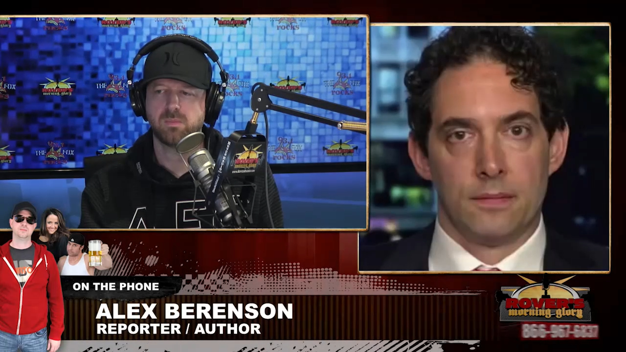 Reporter Alex Berenson – full interview – Rover's Morning Glory